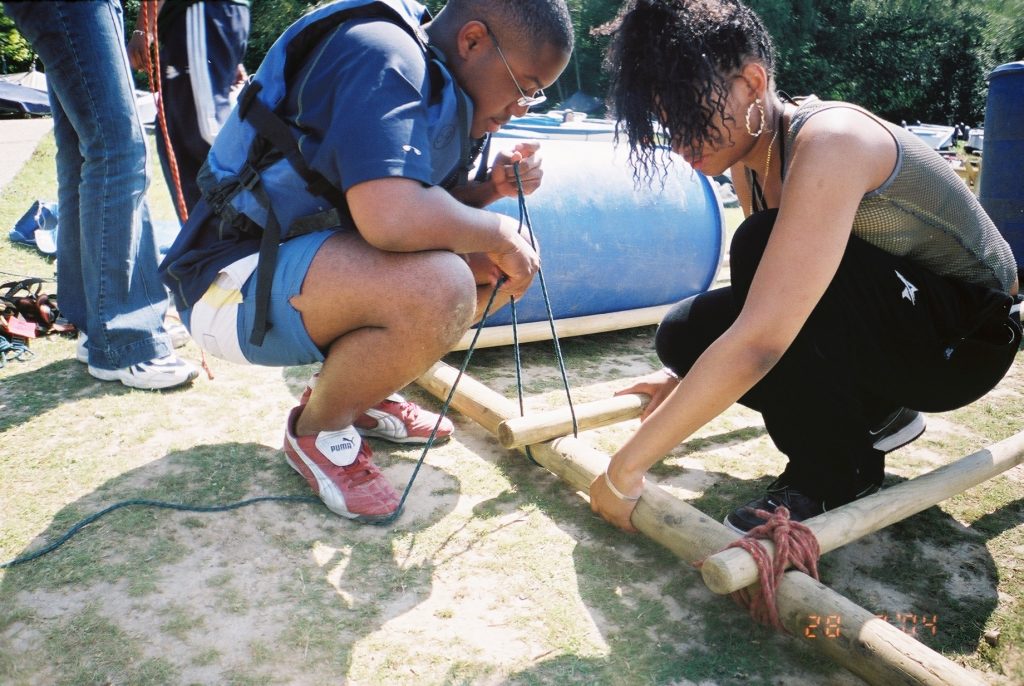 Raft Building | The Stepladder Foundation